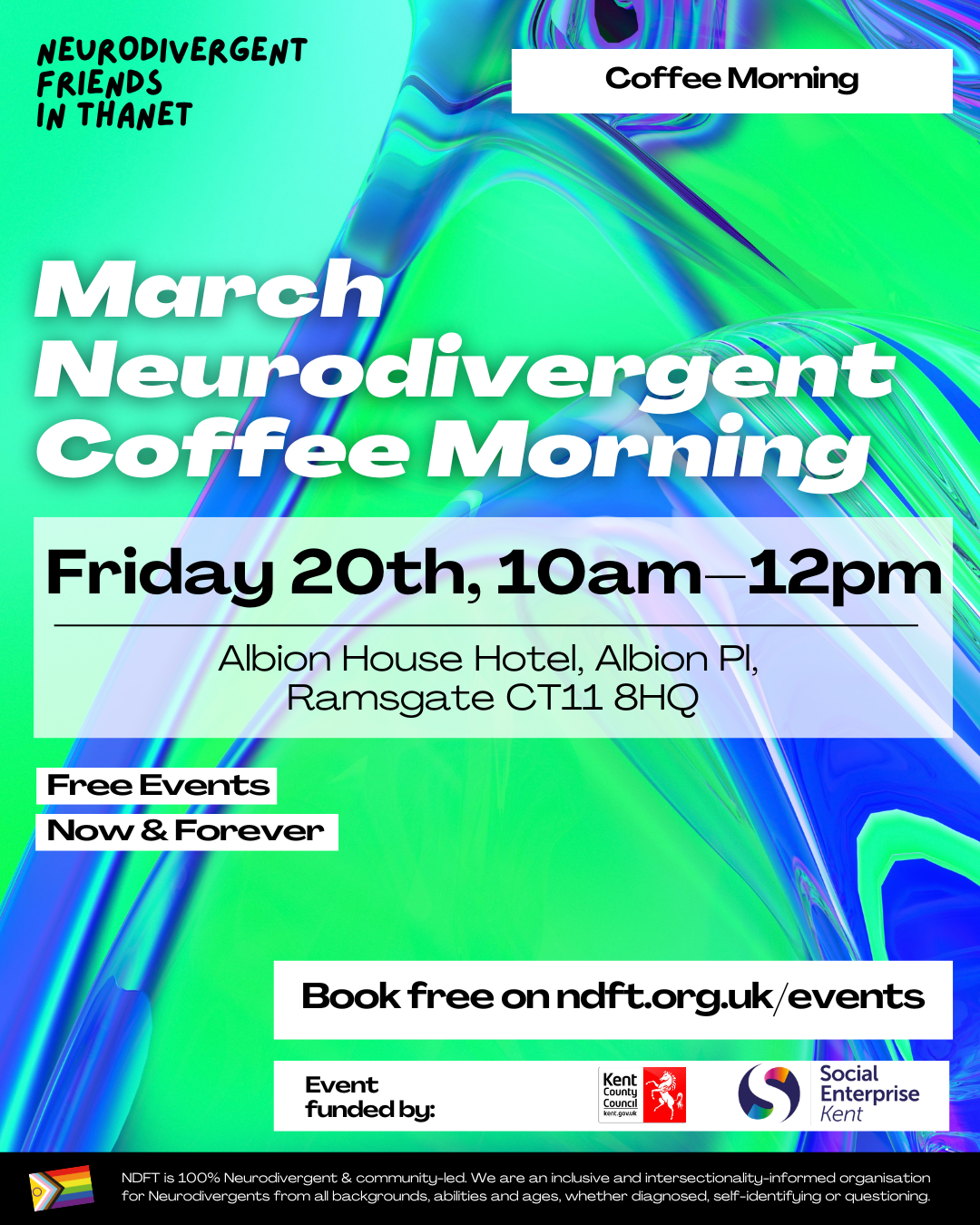 March Coffee Morning - Ramsgate - NDFT.org.uk